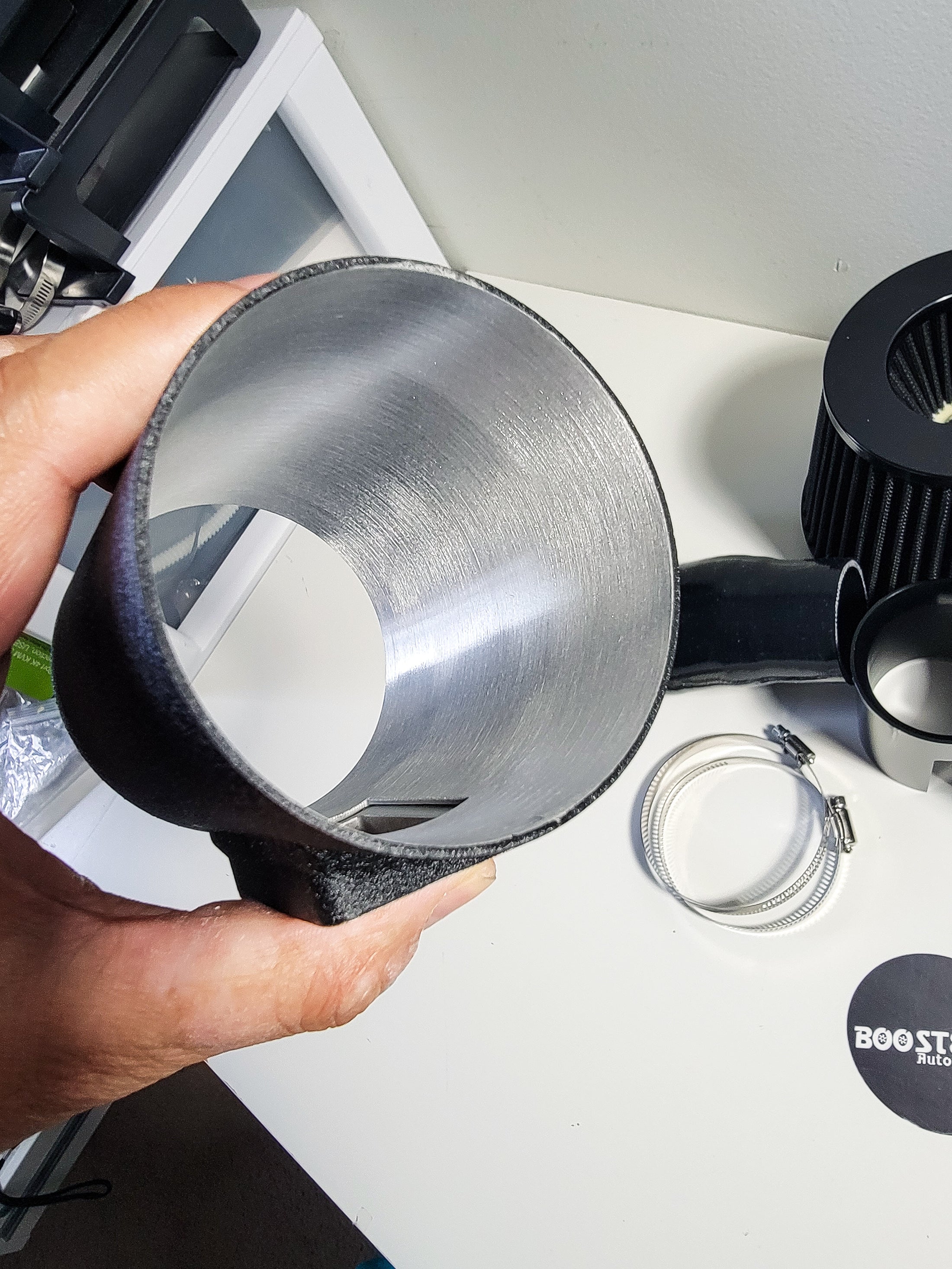 B6A VR30 3" Modular Intakes (Shorty) Q50 Q60 Nissan Z – Boosted 6 Autowerks