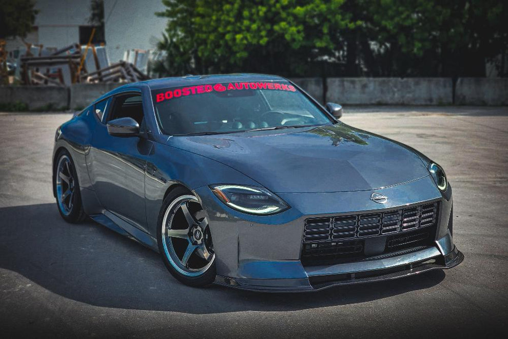 B6A 2023+ Nissan Z Carbon Fiber Front Lip – Boosted 6 Autowerks