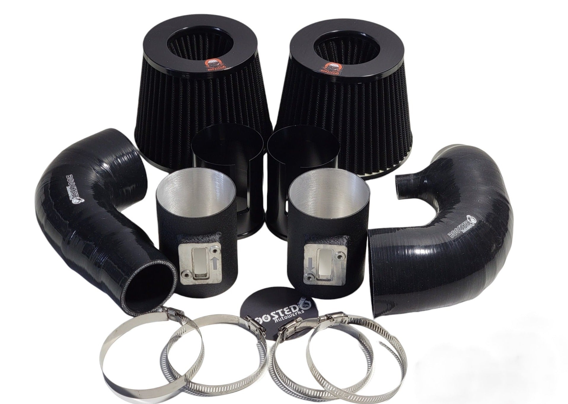 B6A VR30 3" Modular Intakes (Shorty) Q50 Q60 Nissan Z – Boosted 6 Autowerks