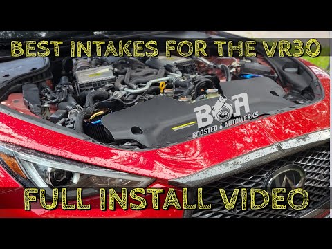 B6A VR30 3" Modular Intakes (Shorty) Q50 Q60 Nissan Z – Boosted 6 Autowerks