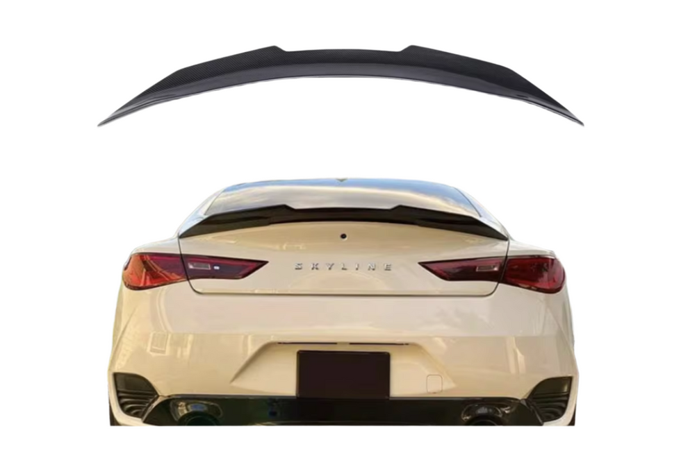 B6A Q60 PSM Carbon Fiber Spoiler – Boosted 6 Autowerks